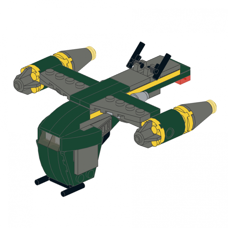 Building instructions for LEGO set number 20021 - Bounty Hunter Assault ...